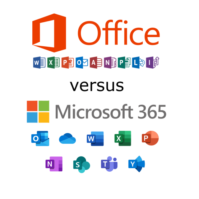 MS Office vs Microsoft 365 Apps - A1 IT Solutions Ltd